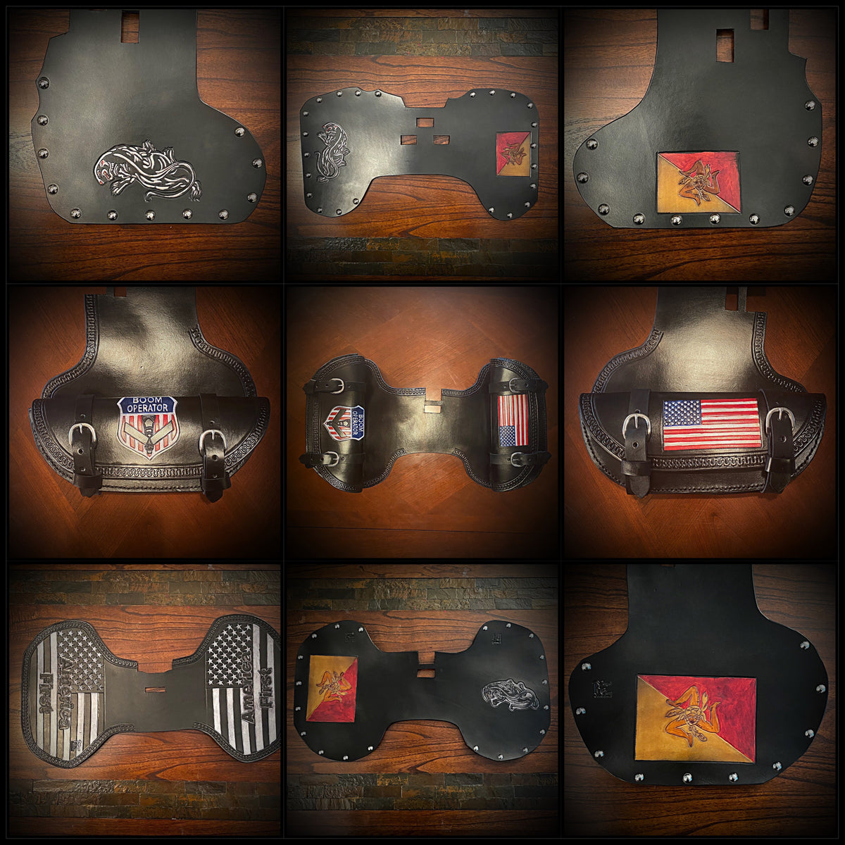 Heat Shield For Harley Davidson Heritage – Forged Glory Custom Leather ...