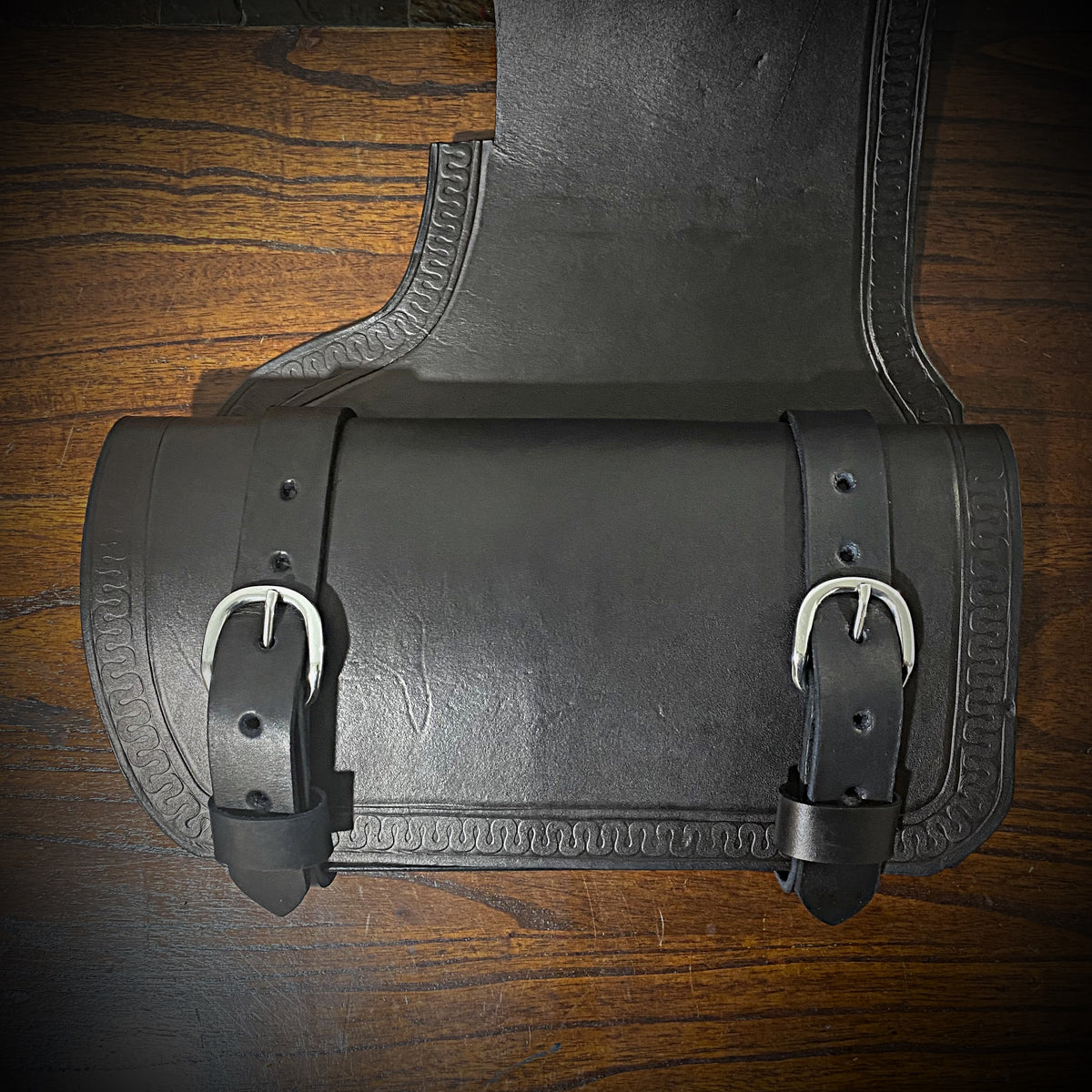 Heat Shield - Fits Harley Davidson Trikes, Two Pouches, Black (ships n ...