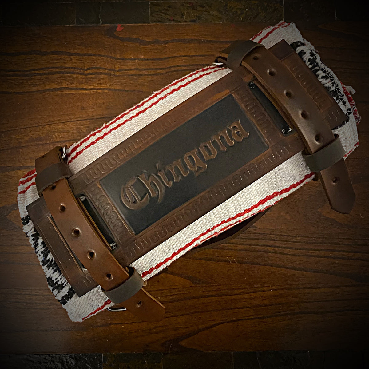 Bedroll for Motorcycles - Chingona – Forged Glory Custom Leather Craft