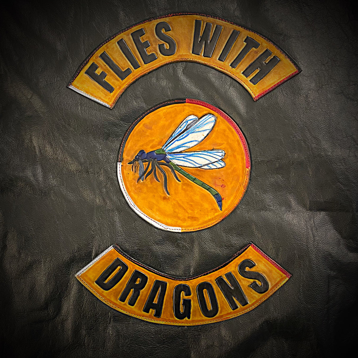 Custom 3 Piece Patch, Large – Forged Glory Custom Leather Craft