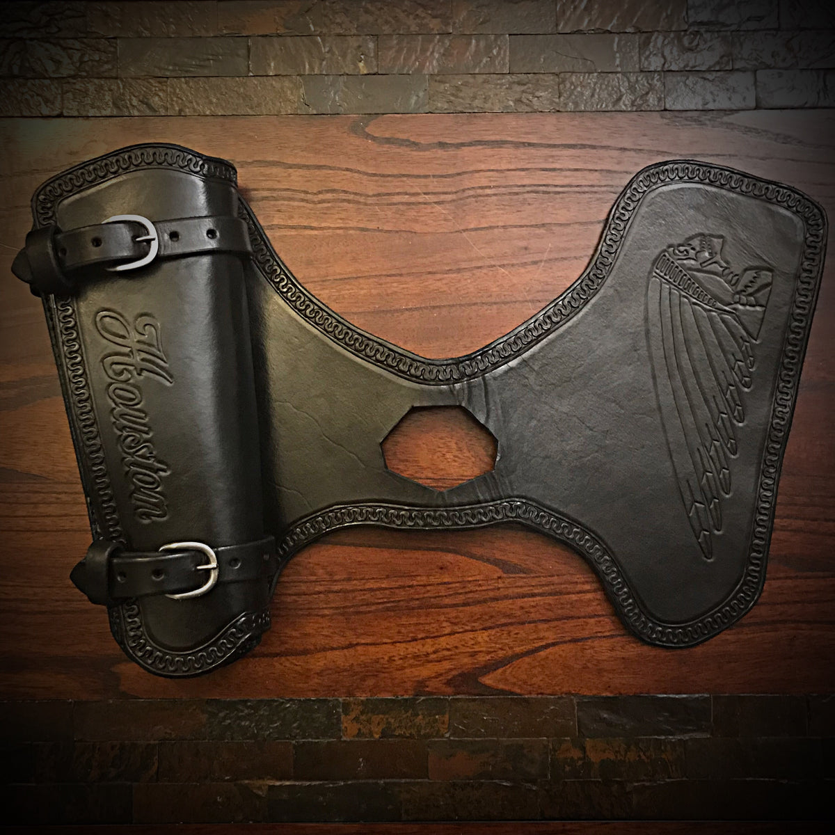 Heat Shield, with Pouch, for Indian Scout motorcycle - Custom Art, Bla ...