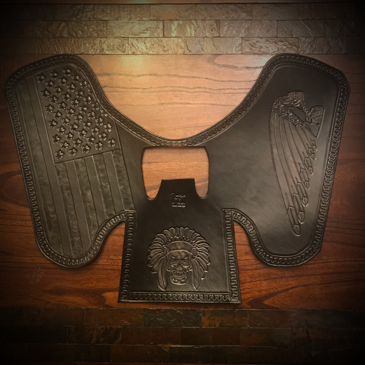 Heat Shield for Indian Scout motorcycle with 1920/Tractor Seat - Custo ...