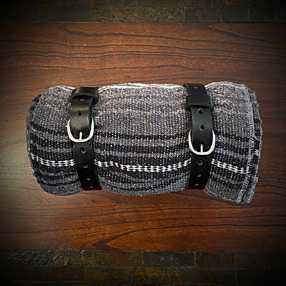 Bedroll for Motorcycles - Just the Straps With or Without a Blanket, B ...