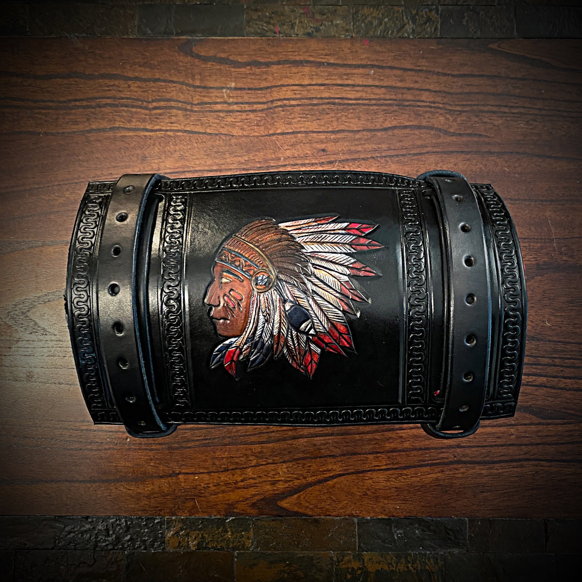 Bedroll for Motorcycles - Generation 2, Colorful Native Art – Forged ...