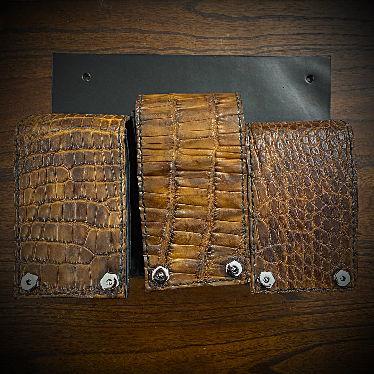 Saddlebag insert pouches with or without Alligator leather – Forged ...