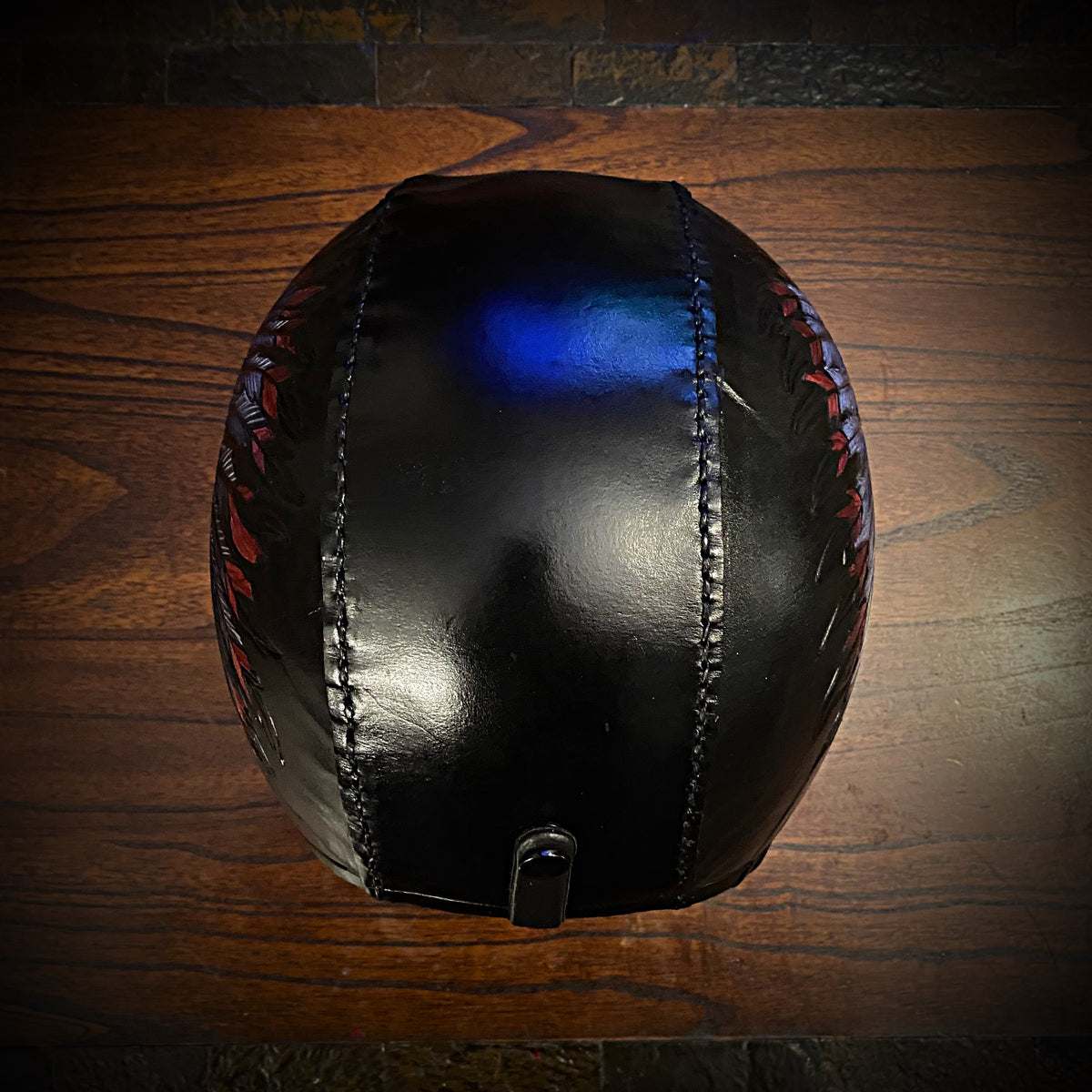 Open Face Helmet - Skull Native Chief – Forged Glory Custom Leather Craft