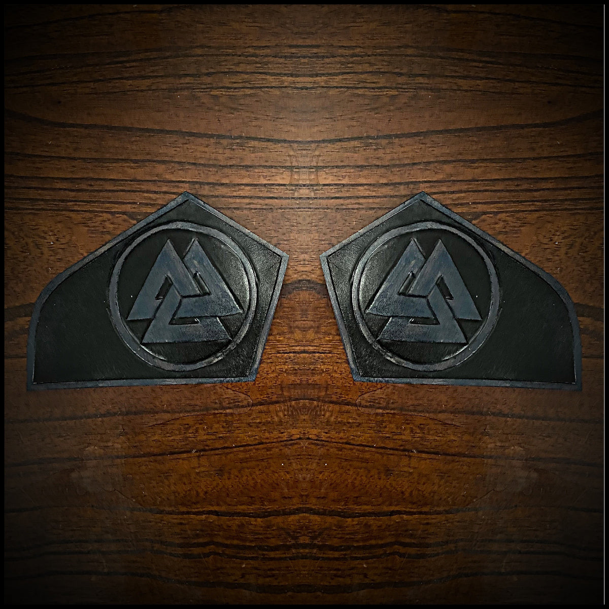 Leather Frame Emblem for the Indian Chief - Custom Art – Forged Glory ...