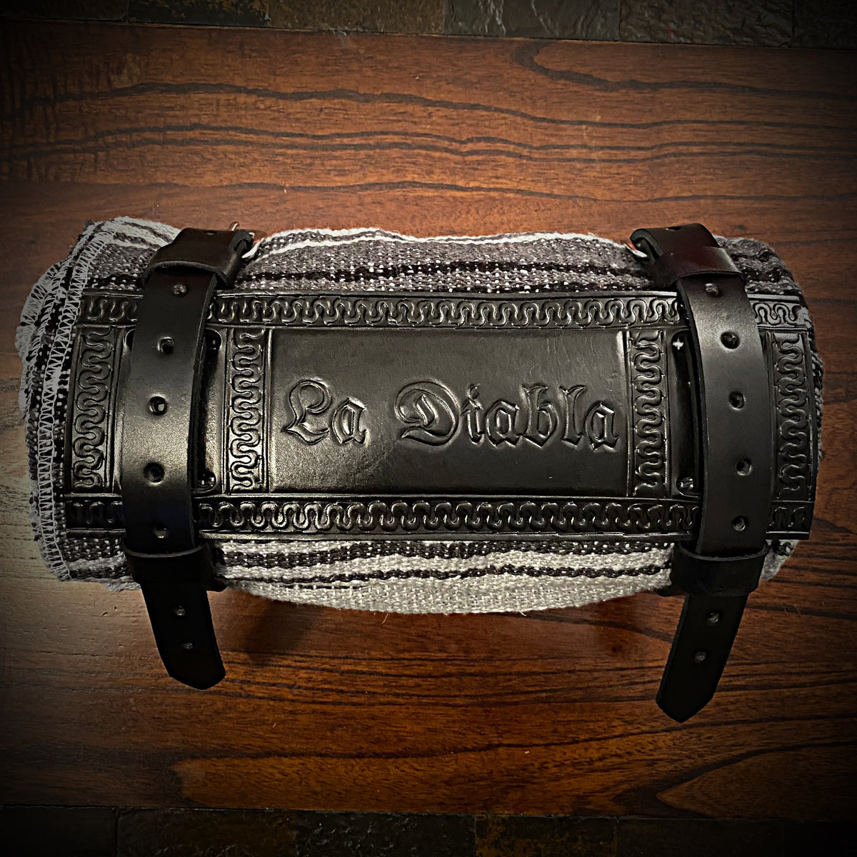 Bedroll for Motorcycles - La Diabla, Black – Forged Glory Custom ...